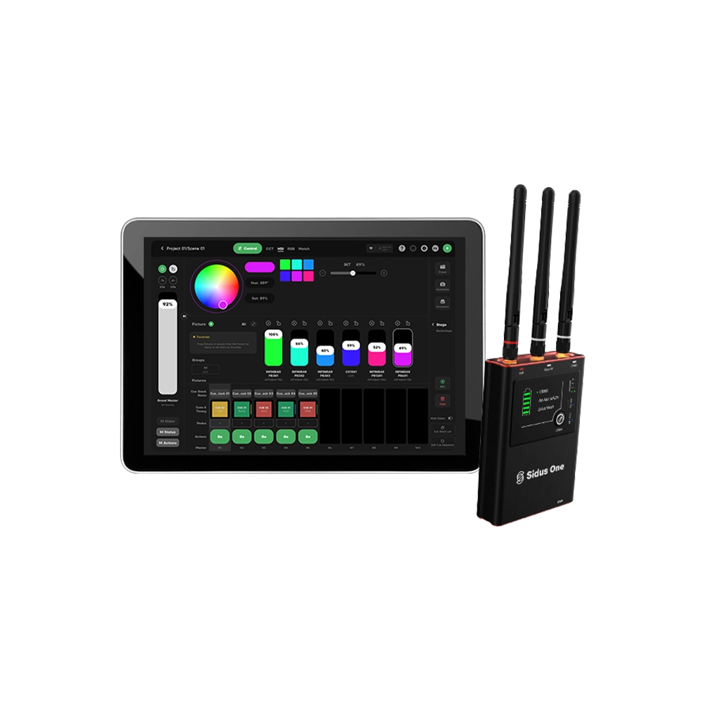 Sidus Link Pro and Sidus One - Strom Lighting